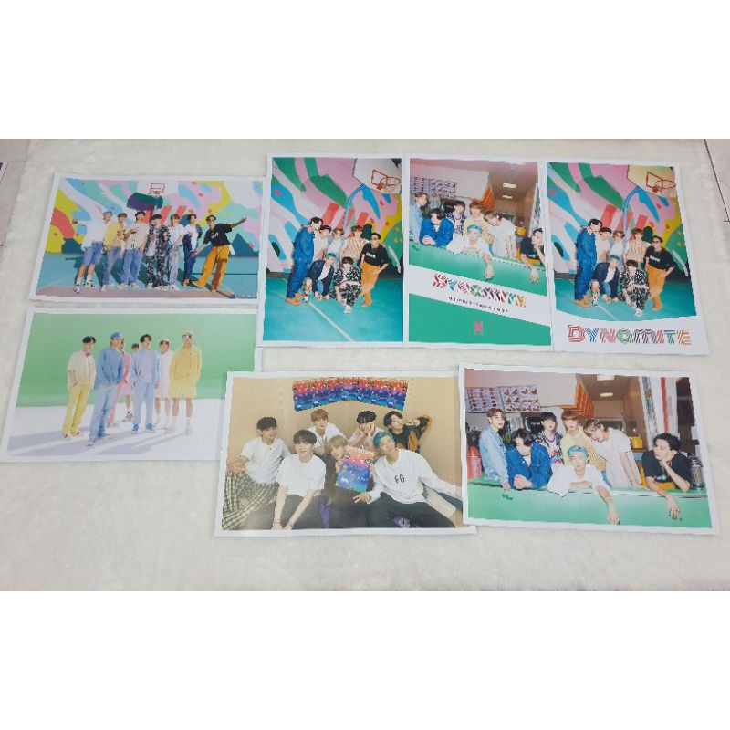 Jual Poster Set BTS Dynamite | Shopee Indonesia