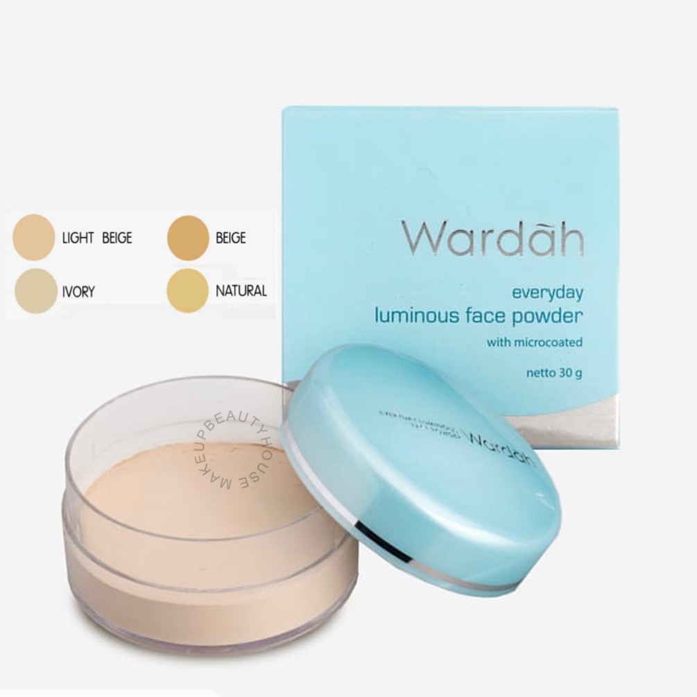 WARDAH Everyday Luminous Face Powder 30g | Shopee Indonesia