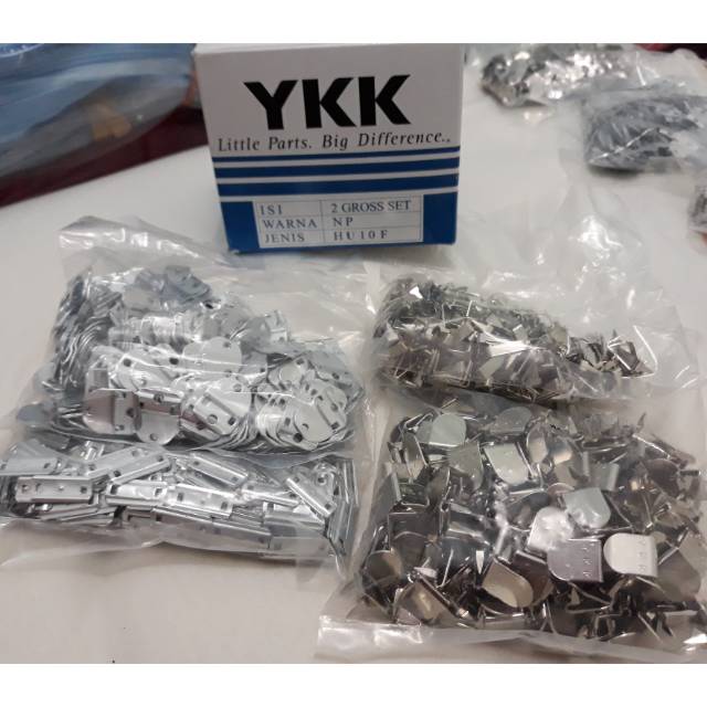 Jual Kancing hak YKK hak tanam kancing jahit Kancing Kait Hak Celana ...