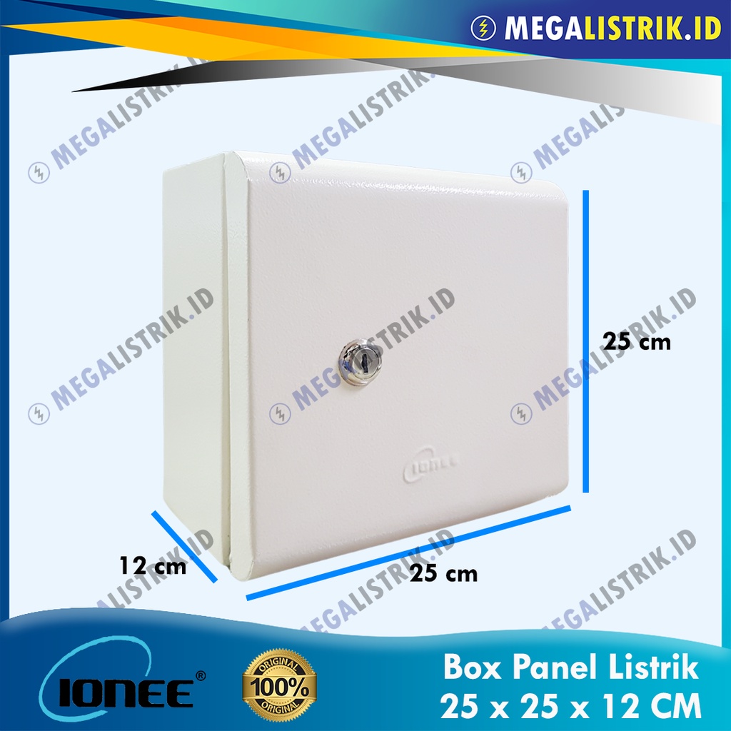 Jual IONEE BOX PANEL LISTRIK 25X25X12 / KOTAK PANEL KABINET 25 X 25 X ...