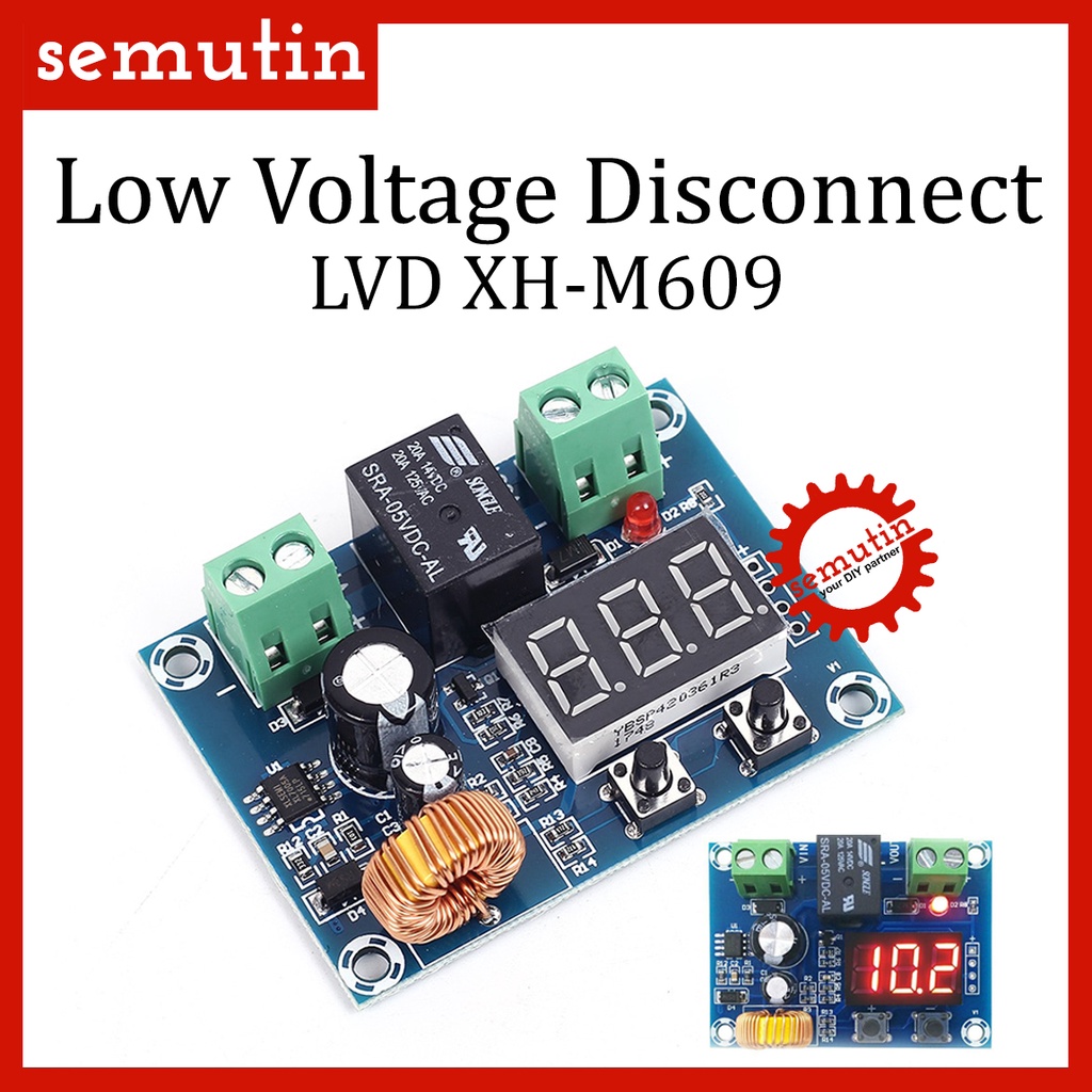 Jual Modul LVD XH-M609 12-36V / Module Low Voltage Disconnect Batterai ...