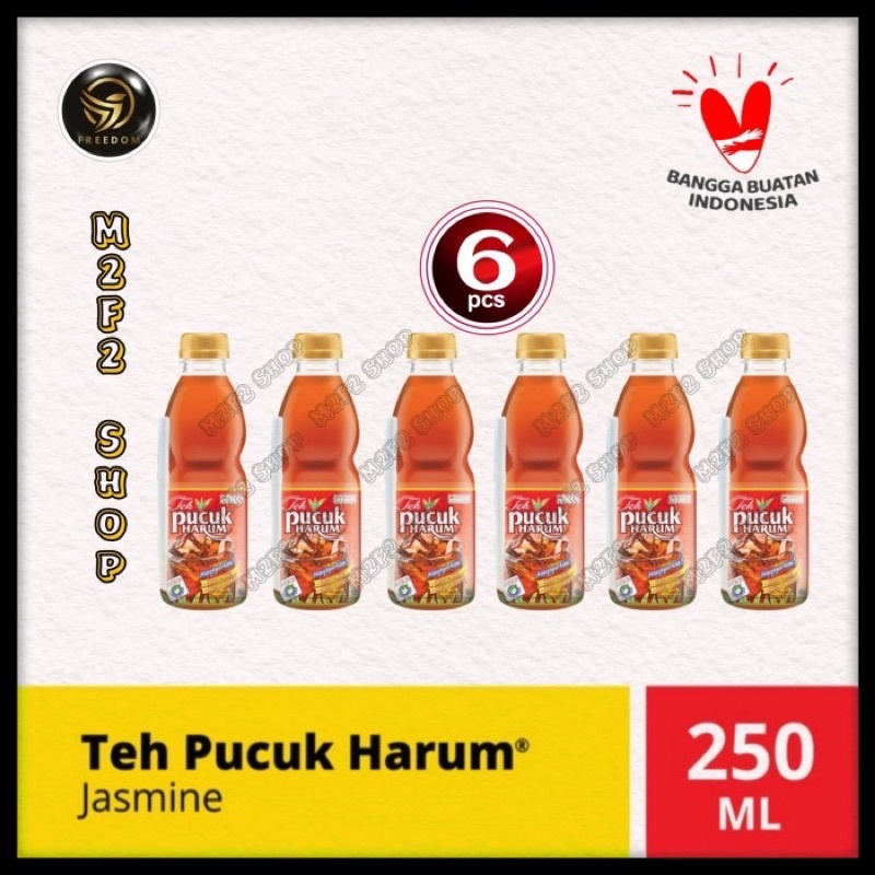 Jual Teh Pucuk Harum Botol Mini Plastik Pet - 250 ml (Kemasan 6 Pcs ...
