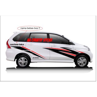 Jual cutting sticker striping mobil avanza xenia Indonesia|Shopee Indonesia