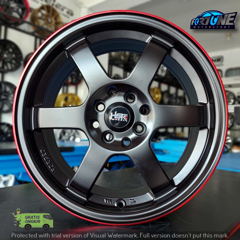 Jual VELG MOBIL JDM RING 16 LUBANG 4 TIPE TOKYO HSR PCD 4X100 4X114,3 PALANG 6 LEBAR 7 RATA ET ...