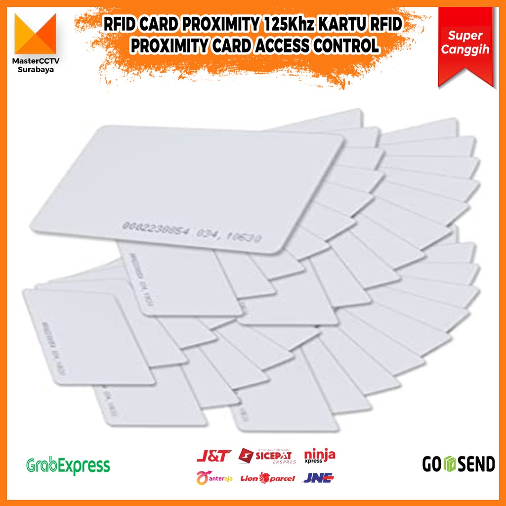 Jual RFID CARD PROXIMITY 125Khz KARTU RFID PROXIMITY CARD ACCESS ...