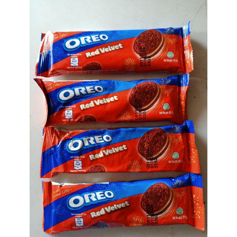 Jual Oreo Red Velvet sachet | Shopee Indonesia