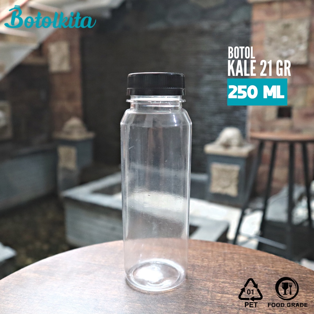 Jual Botol Plastik Kale 250ml - 21gram | Shopee Indonesia