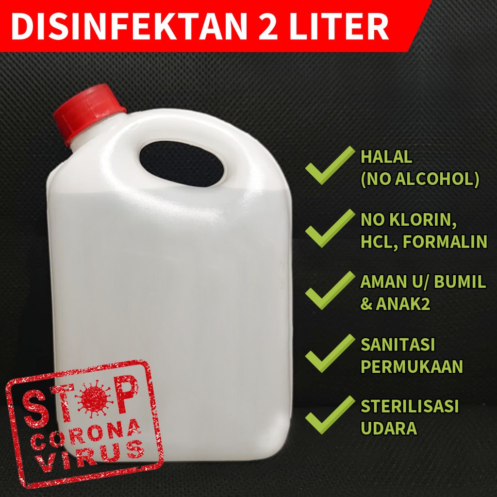 Jual Disinfektan Antiseptik Untuk Sanitasi & Sterilisasi Virus Corona ...