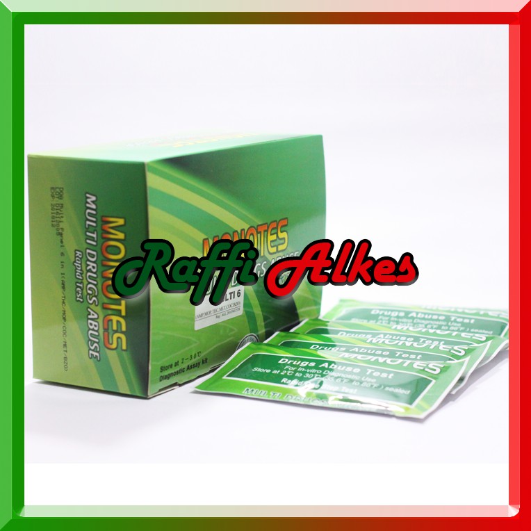 Rapid Monotes Multi Drug 6 Parameter Strip Alat Tes Urine Cek Narkoba 6 ... Rapid Monotes Multi Drug 6 Parameter Strip Alat Tes Urine Cek Narkoba 6 ...
