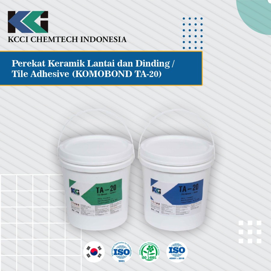 Jual Perekat Lantai Keramik / Tile Adhesive (KOMOBOND TA-20) 10 Kg set ...