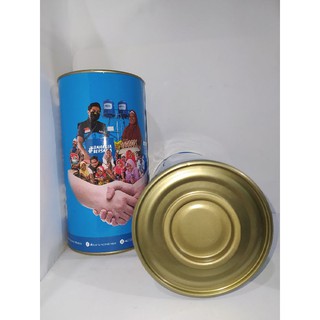 Jual celengan kaleng custom design infak custom design untuk souvenir ...