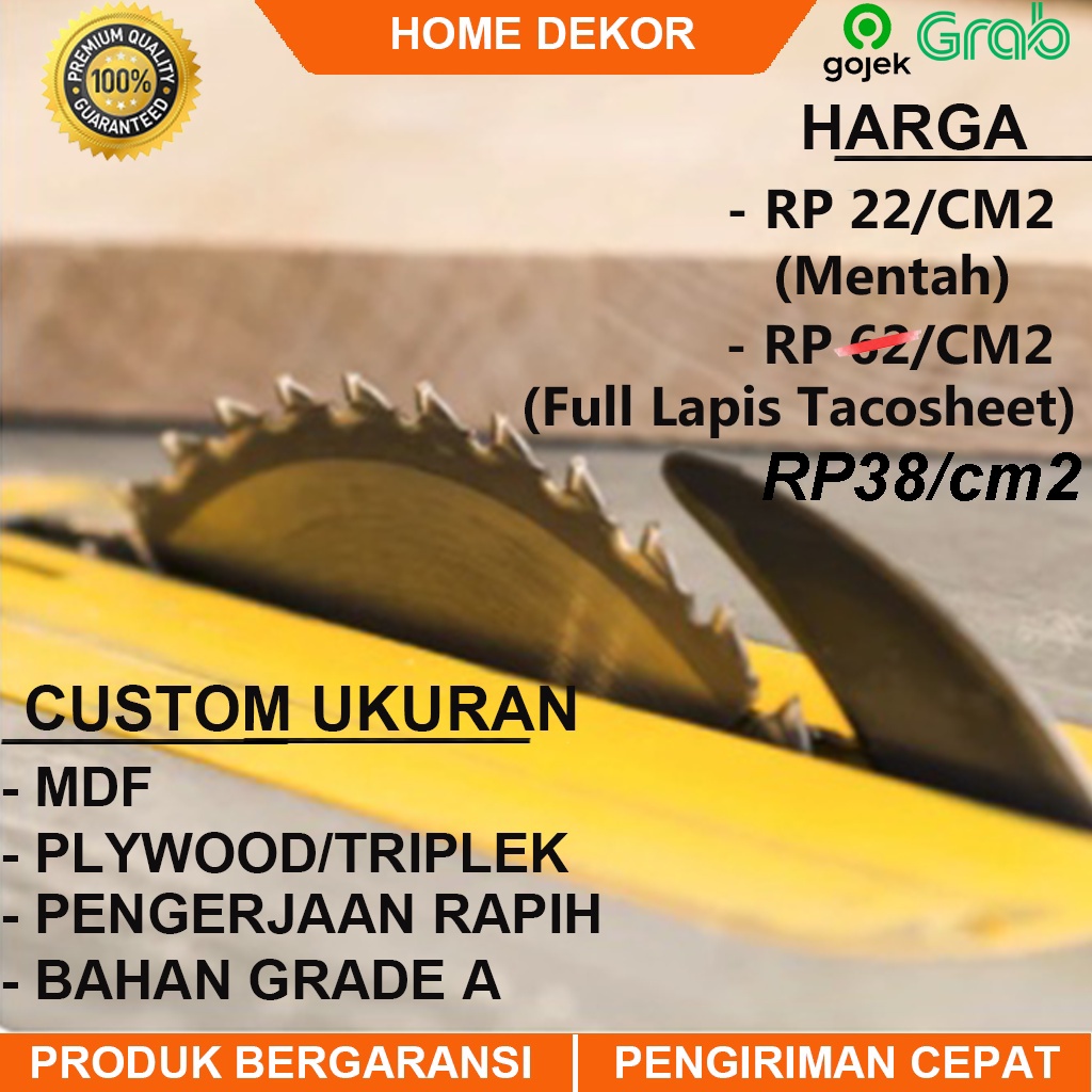 Jual PAPAN KAYU MDF HARBOT TRIPLEK PLYWOOD MULTIPLEK GRADE A JASA ...