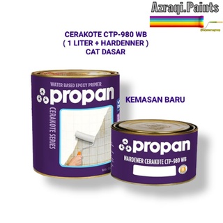 Jual PROPAN CERAKOTE PRIMER CTP-980 WB ( 1 LITER ) / CAT DASAR KERAMIK ...
