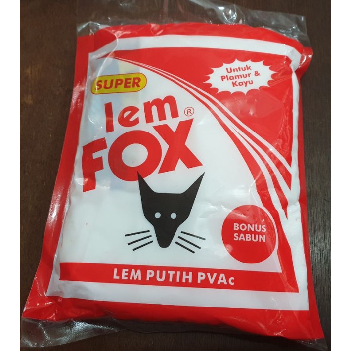 Jual Lem Fox Putih PVAc 700gr - Lem Kayu | Shopee Indonesia