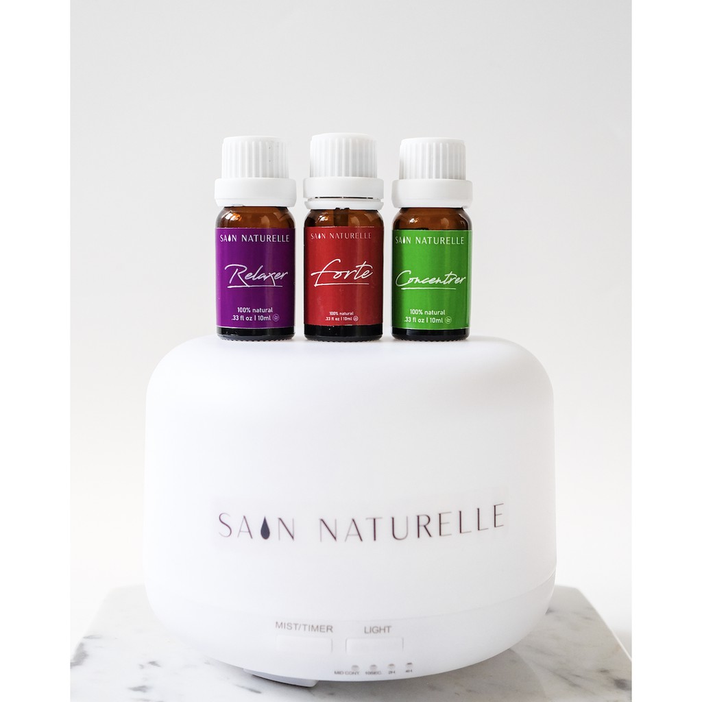 Jual AROMATHERAPY Starter Kit Jumbo - Diffuser LEDLamp 300ml & 3pcs ...