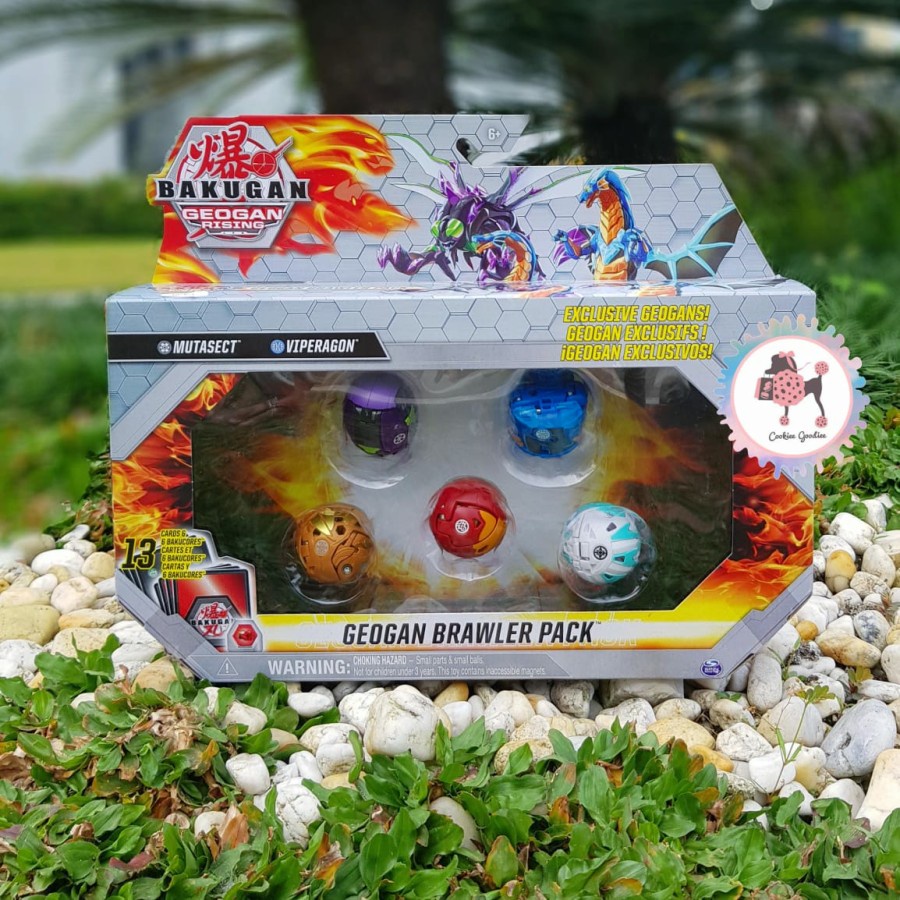 Jual Bakugan Geogan Rising Geogan Brawler Pack - Mutasect x Viperagon ...