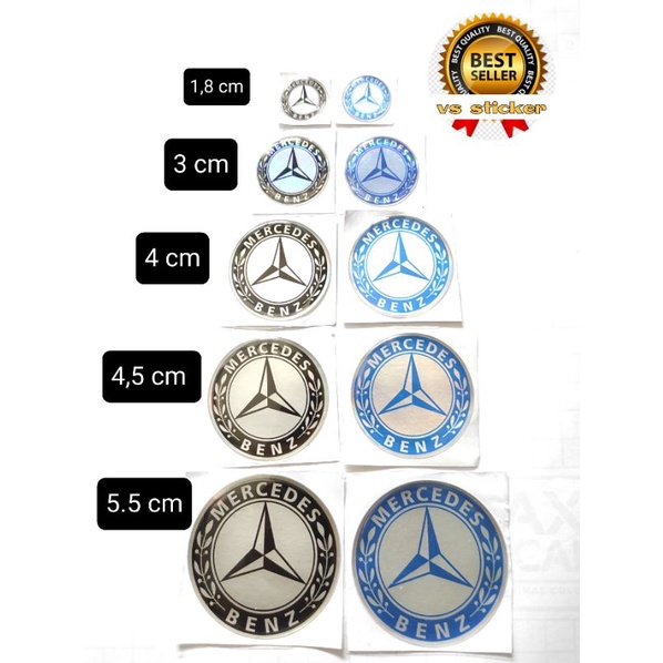 Jual EMBLEM TIMBUL LOGO MERCEDES BENZ MERCY MOTOR MOBIL MURAH | Shopee ...