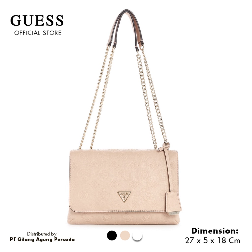 Jual Tas Guess Original Wanita - Helaina Convertible Crossbody Flap ...