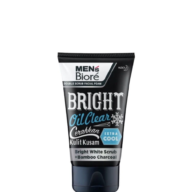 Jual Men's Biore Micro Scrub Sabun Muka Pria Untuk Kulit Kusam Bright Oil Clear Eksfoliasi 100 ...