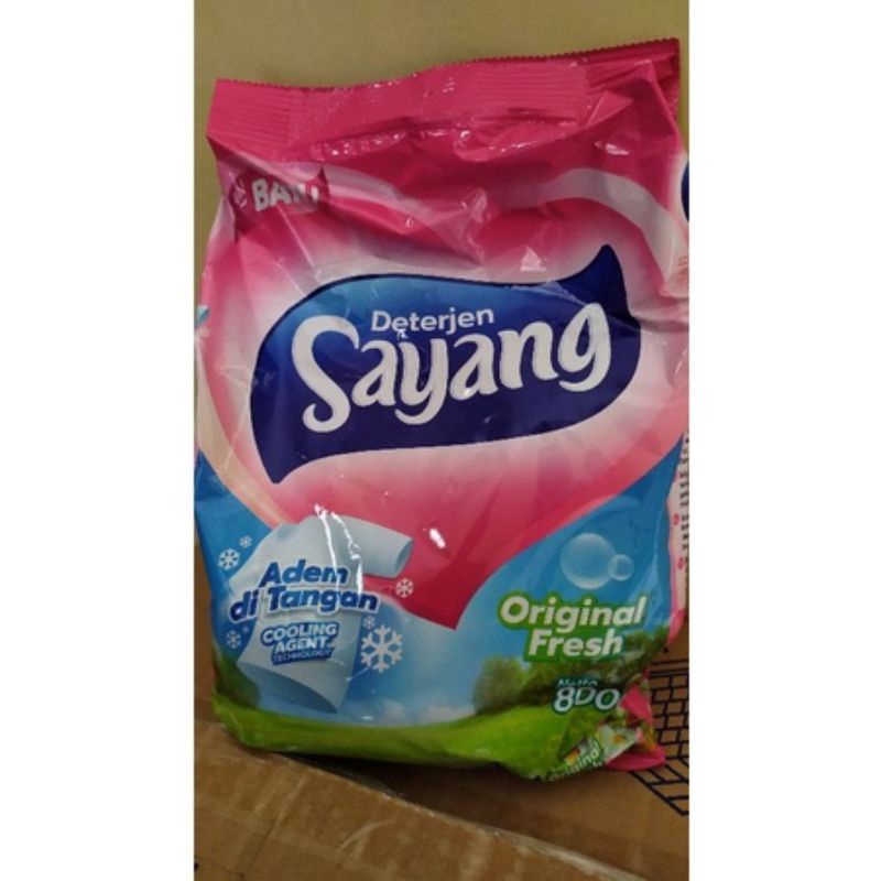 Jual detergent sayang 800 gram Indonesia|Shopee Indonesia