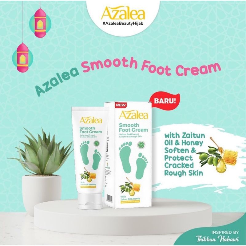 Jual Azalea Smooth Foot Cream Soften And Protect Creacked & Rough Skin ...