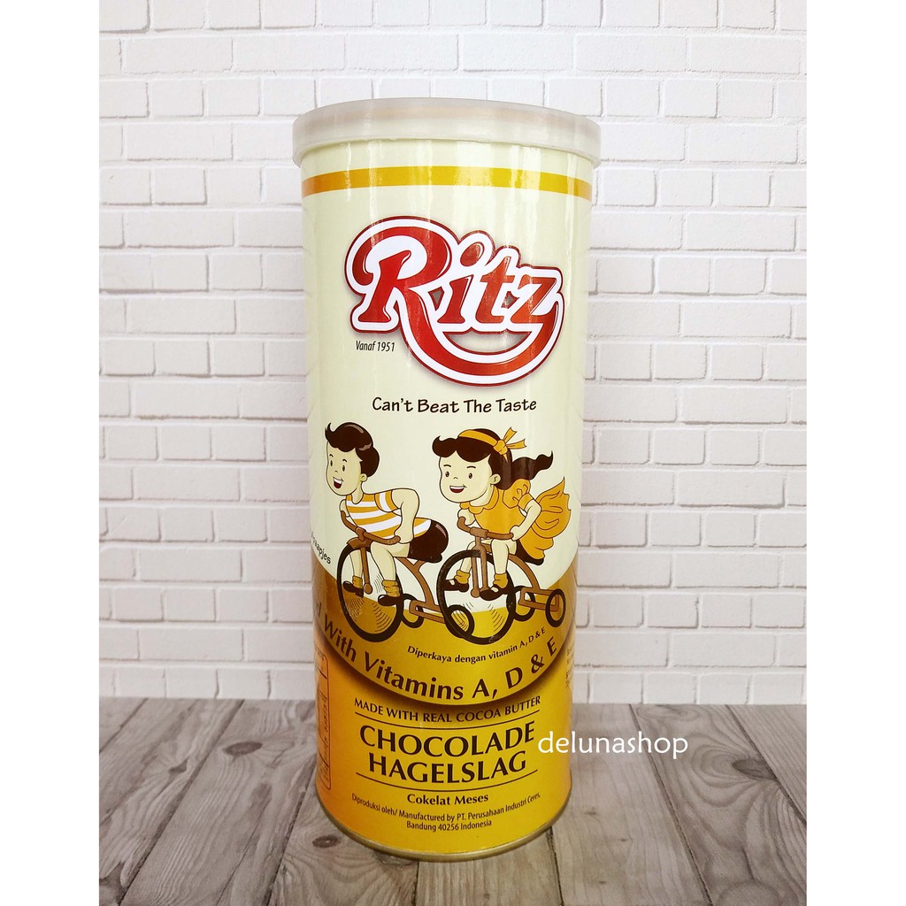 Jual Ritz Coklat Meses 300 gr Hagelslag ceres kaleng murah baru segel ...