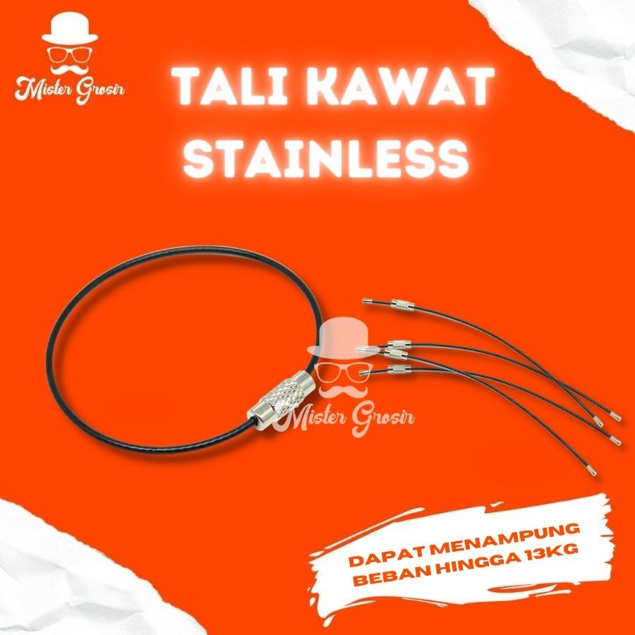 Jual Gantungan Kunci Tali Kawat Besi Stainless Multifungsi Keychain ...