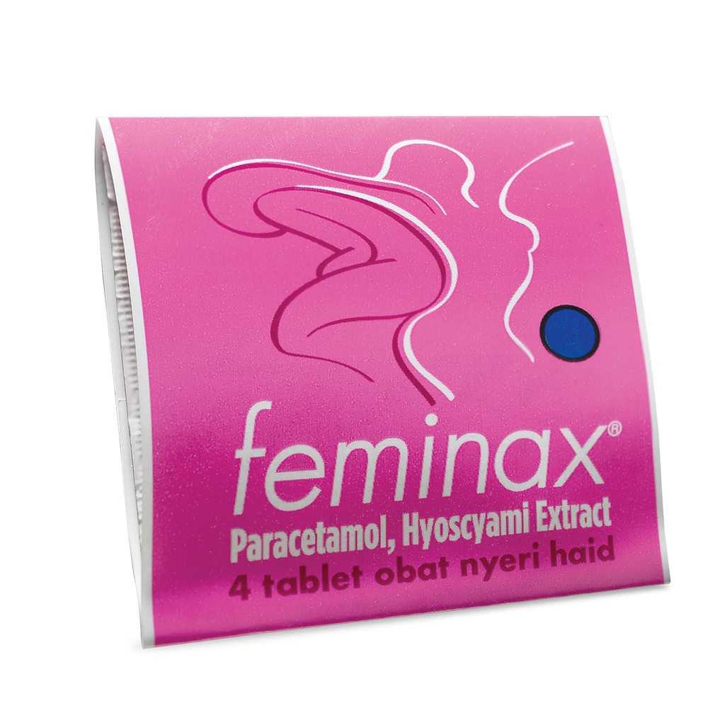 Jual Feminax Obat Nyeri Haid strip @ 4 tablet | Shopee Indonesia
