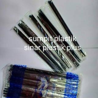 Jual Sumpit plastik hitam/sumpit hitam | Shopee Indonesia