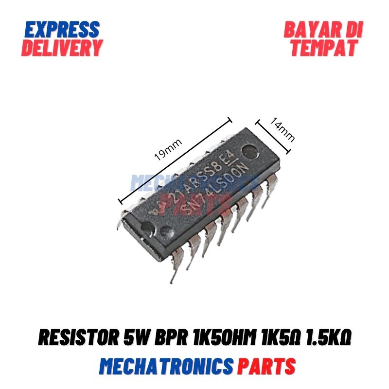 Jual IC TTL 74LS00 7400 Quad NAND Gate Logic | Shopee Indonesia Jual IC TTL 74LS00 7400 Quad NAND Gate Logic | Shopee Indonesia