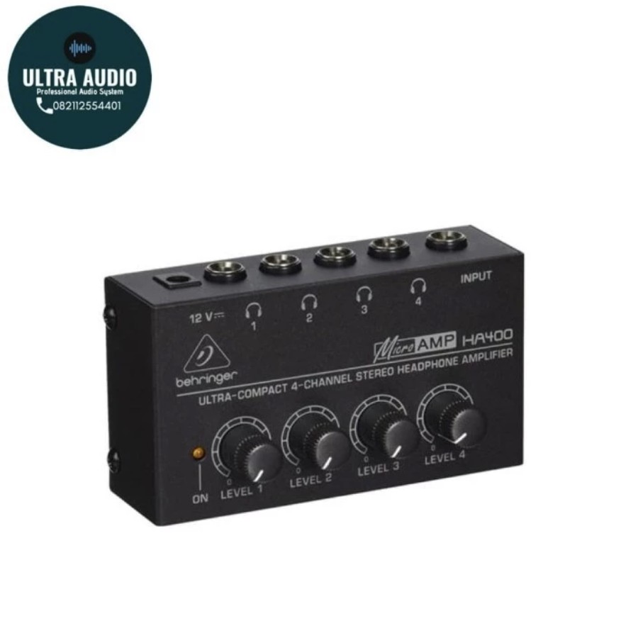 Jual Behringer HA400 / HA 400 / HA-400 Headphone Amplifier MicroAmp ...