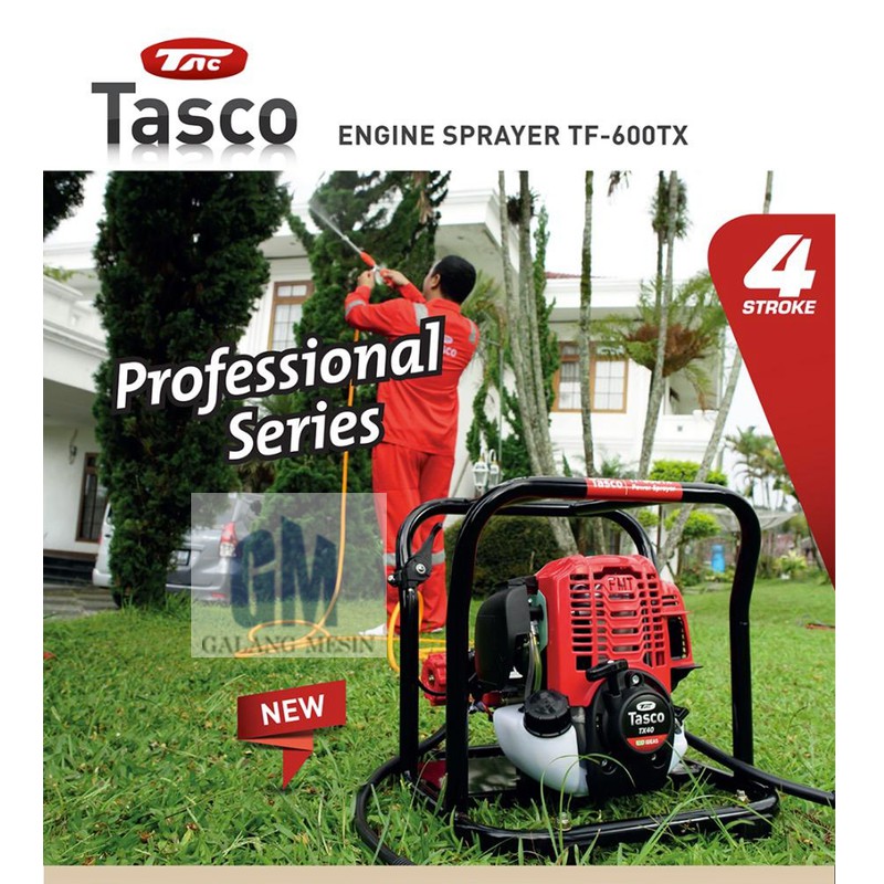 Jual Alat Semprot Hama Mesin Steam Tasco TF-600TX Engine Sprayer Elektrik TF600 TX Tanaman ...