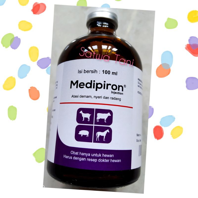 Jual Medipiron Injection (demam, nyeri dan radang) Indonesia|Shopee ...