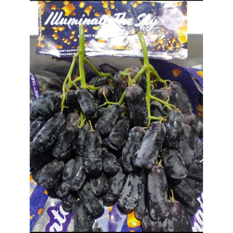 Jual Sweet Sapphire Grape / Anggur Moondrop USA (1kg) Indonesia|Shopee ...
