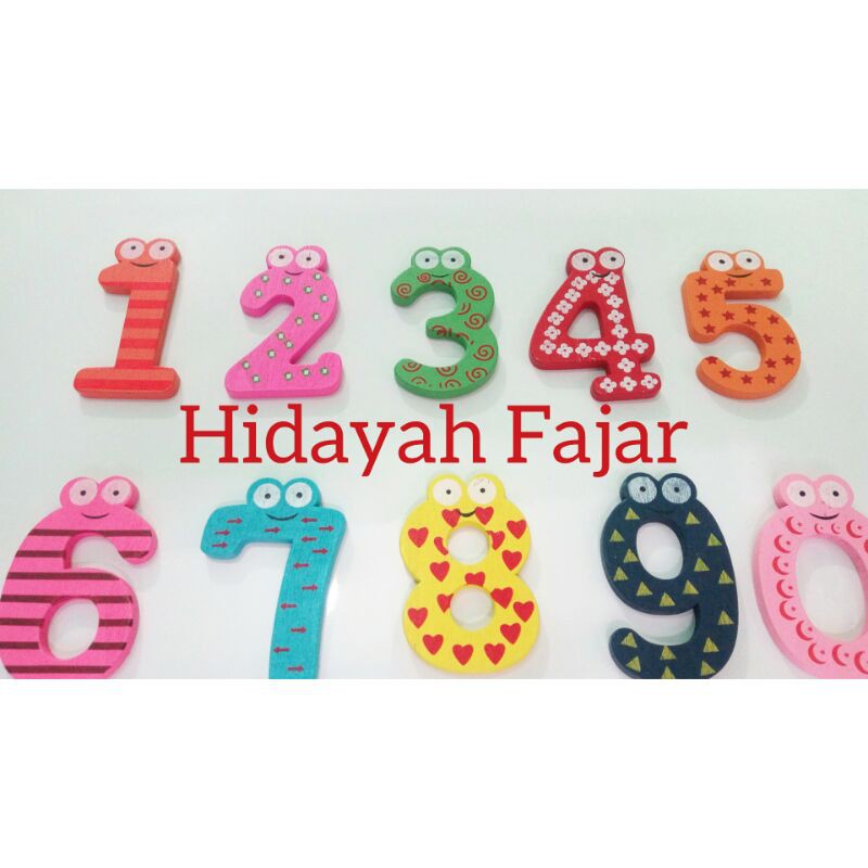 magnet angka - Magnet abjad - Magnet huruf - tempelan kulkas | Shopee ...