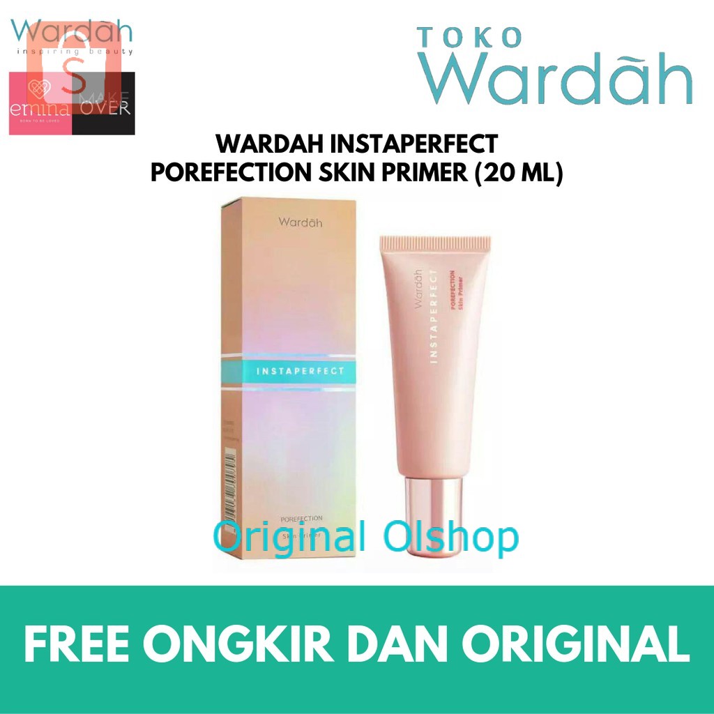 Jual Wardah InstaPerfect Protection Skin Primer ORIGINAL | Shopee Indonesia