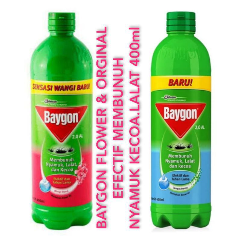 Jual Baygon Liquid Spray Fragrance Free 400ml / Baygon cair 3 varian ...