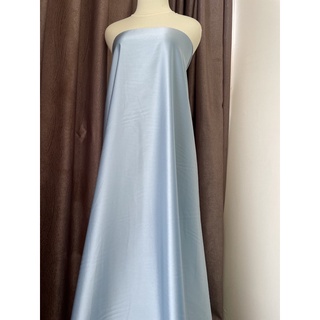 Jual Kain Bahan Satin Maxmara Premium Warna Pastel Blue / Biru Muda ...