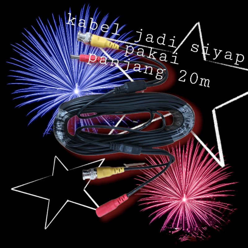 Jual Kabel Camera Cctv Jadi 20 Meter | Shopee Indonesia