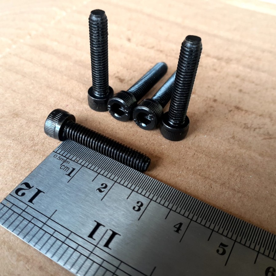 Jual BAUT L BAJA M6 X 25 / BAUT M6 / BAUT 10 KUNCI L5 / L 5 FULL DRAT / BAUT L M6 X 25 / BAUT L ...