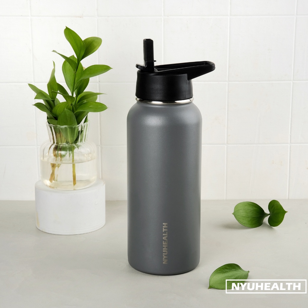 Jual Nyuhealth Botol Minum Stainless Steel Vacuum Flask Kapasitas 1 ...