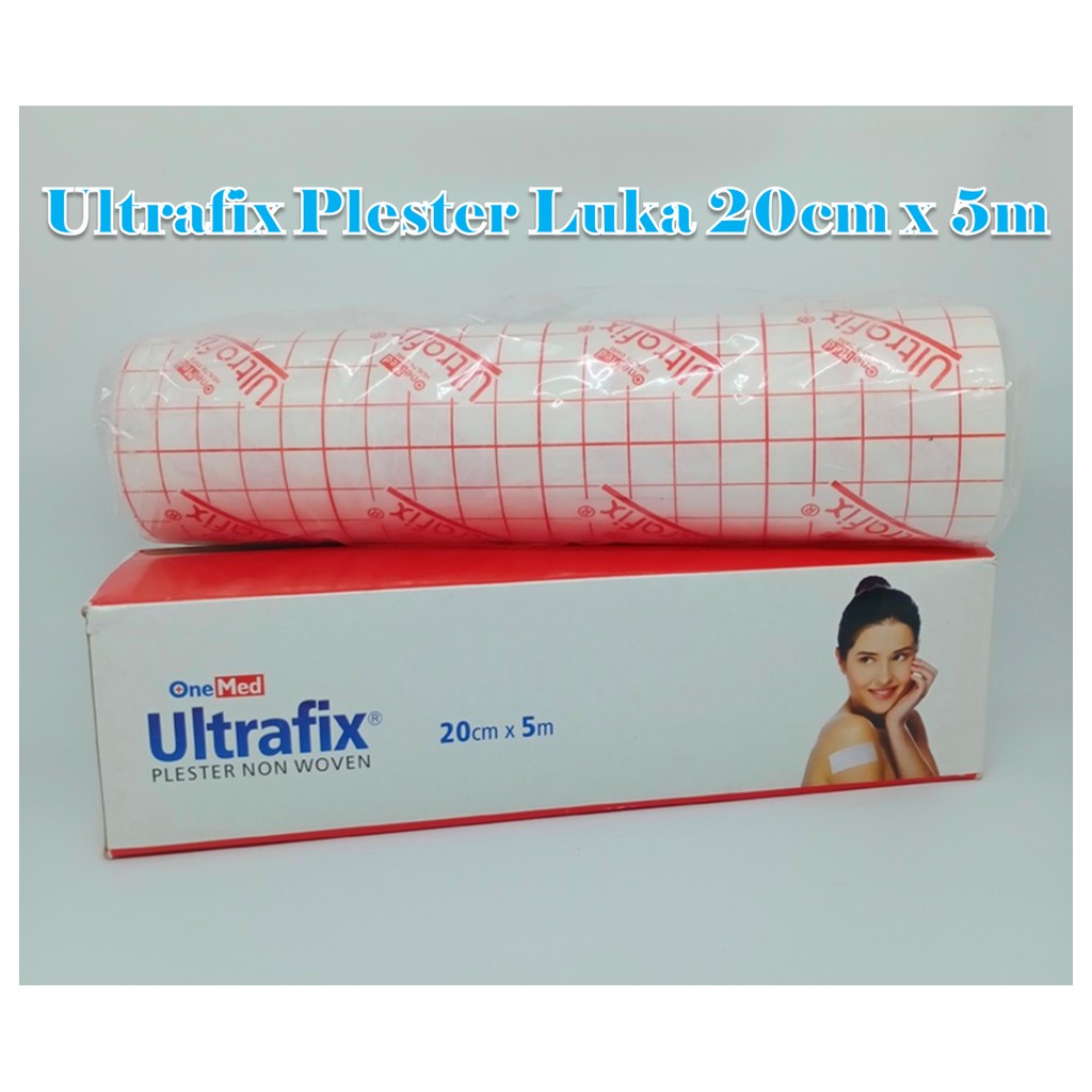 Jual Plester Luka Ultrafix 5cm,10cm,15cm,20cm x 5m Onemed / Plester ...