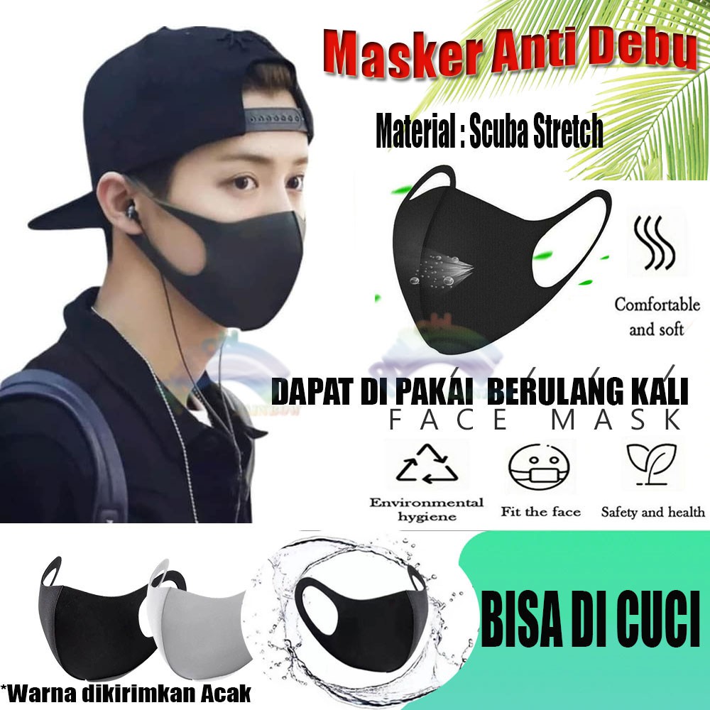 Jual Masker Scuba Bisa Di Cuci Masker Skuba Anti Debu Kekinian Masker ...