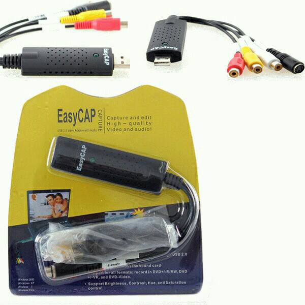 Jual EasyCAP DC60 (USB Video Capture) 1 channnel | Shopee Indonesia
