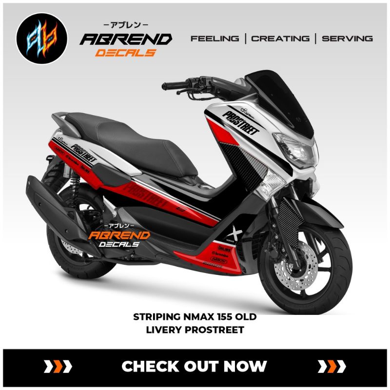 Jual Decal Nmax 155 Old Livery Prostreet Full Body / Stiker Motor ...