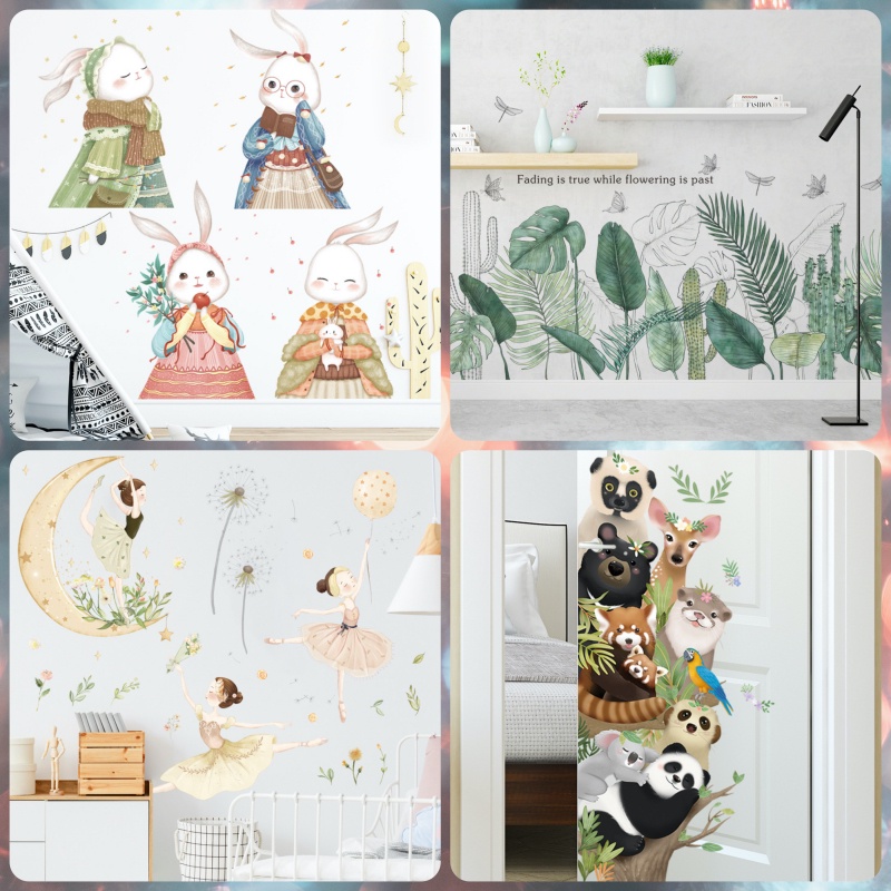 Jual stiker unicorn stiker dinding murah walaper dinding wall sticker ...