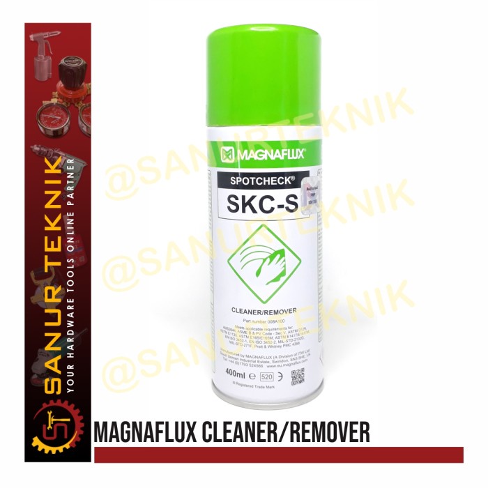 Jual Magnaflux Spotcheck Cleaner SKC-S 400ML / Remover 400 ML | Shopee ...