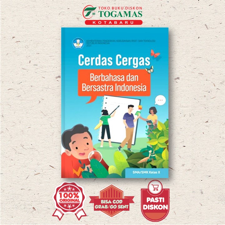 Jual CERDAS CERGAS BERBAHASA DAN BERSASTRA INDONESIA X ...