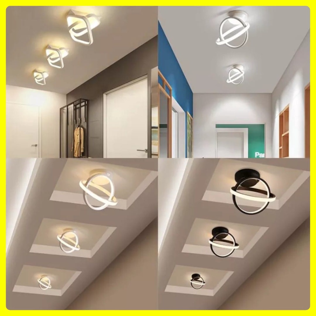 Jual Lampu LED Plafon LED Modern Ceiling Light LED 3 Warna Dimming LED ...