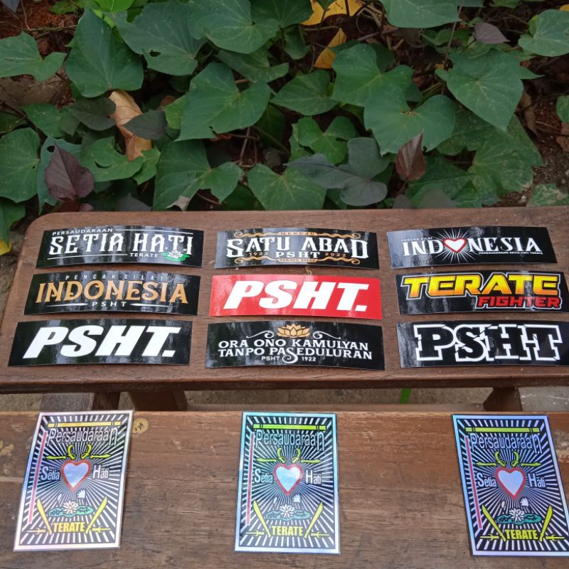 Jual Stiker PSHT lambang/logo SH TERATE fighter Indonesia|Shopee Indonesia